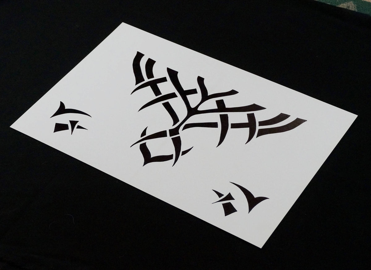 Regular Show Stencils